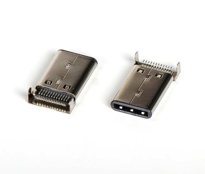 USB C Male for PCB SMT Type H-UC-011 C/F - Industrial Cable ...
