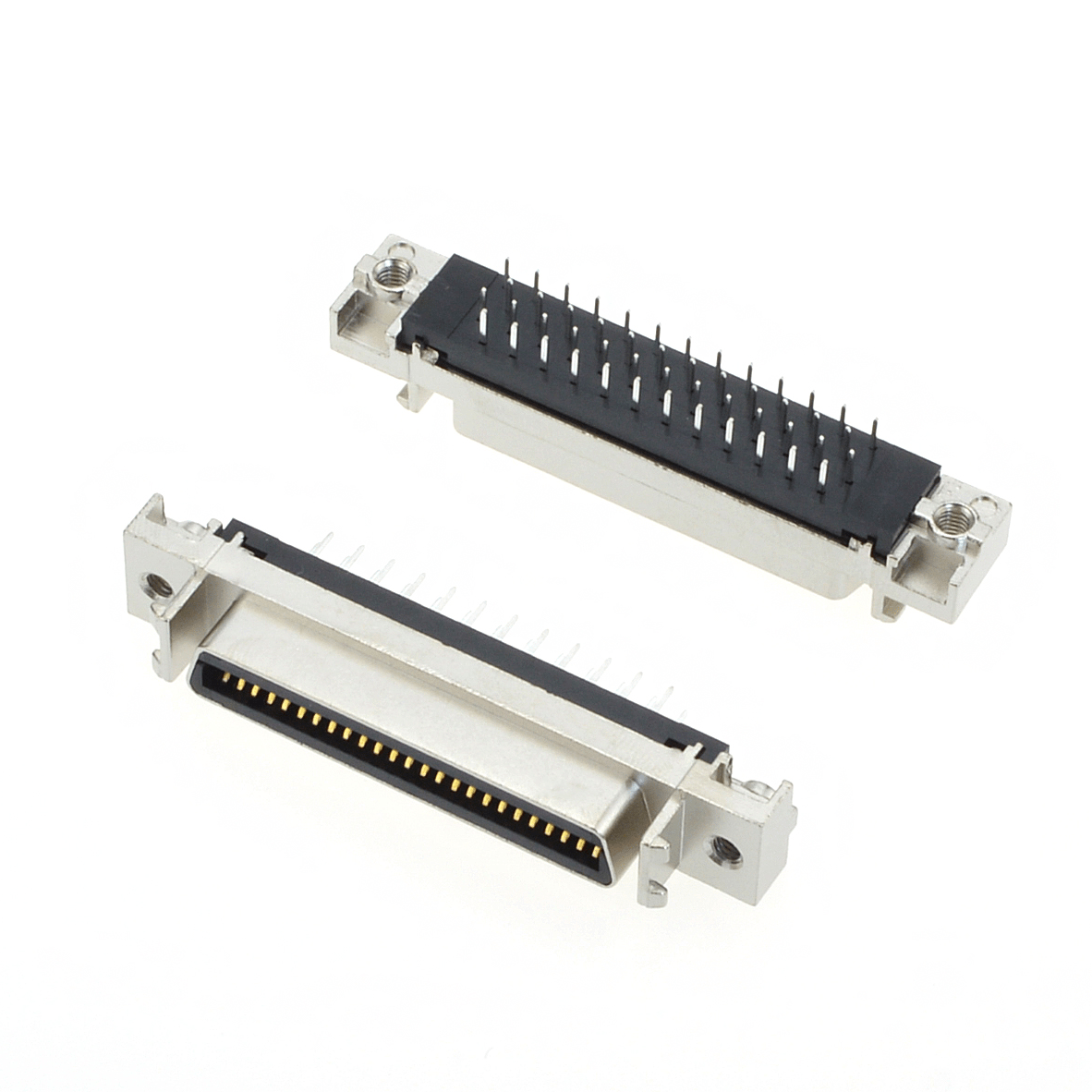 MDR 50pin Female Straight Through Hole Dip Type - Industrial Cable ...