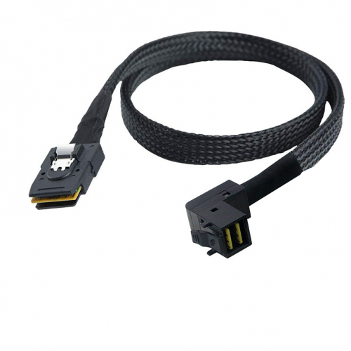 Mini SAS HD 8643 Angled 90° to SFF-8087 internal server cable ...